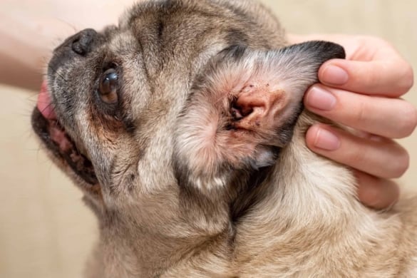 Black Stuff in Your Dog's Ears? Causes & Treatments